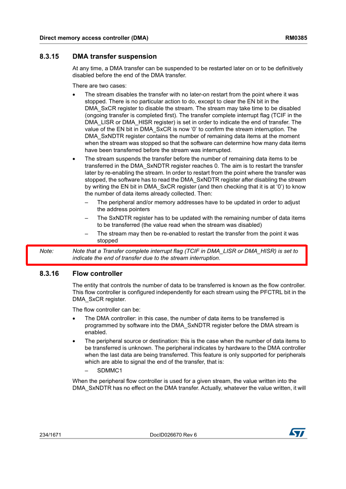 Solved Adc Dma Transfer Complete Interrupt Firing Without Stmicroelectronics Community