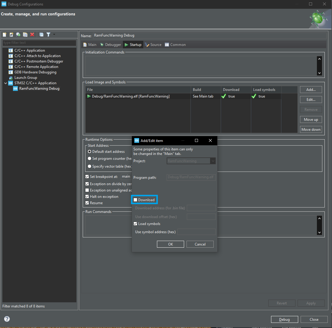 Solved Stm32h573 Debugging In Cubeide Not Working Stmicroelectronics Community