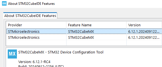 Solved: Invalid Input: 'Application.ioc' file content is n... - STMicroelectronics Community