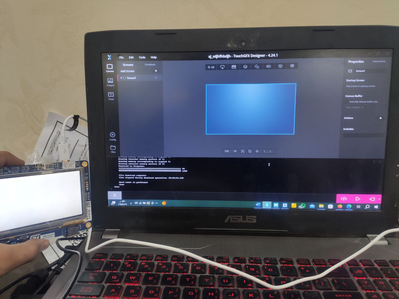 STM32h745 Microcontroller Not Responding - STMicroelectronics Community