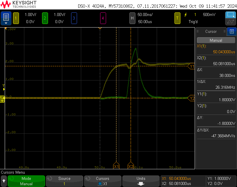 Absolute Minimum One Pulse Response Time Stm32h757 Page 2 Stmicroelectronics Community