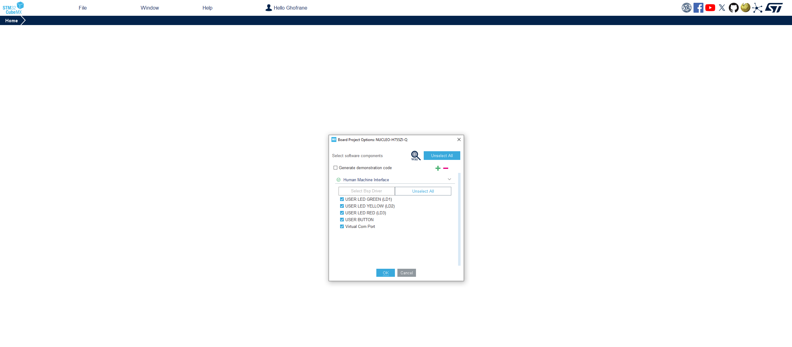 Solved Bsp Example Code Generation Issue Stmicroelectronics Community