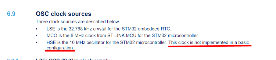 Solved: STM32L552 Nucleo board: HSE error - STMicroelectronics Community