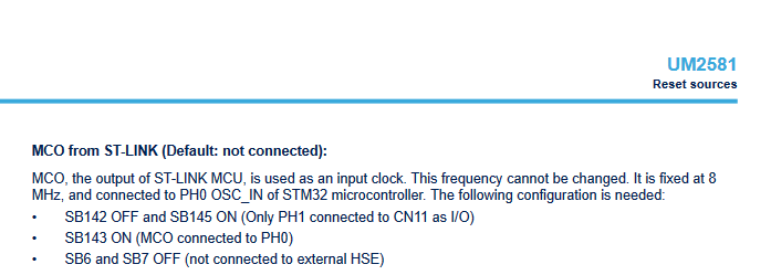 Solved: STM32L552 Nucleo board: HSE error - STMicroelectronics Community