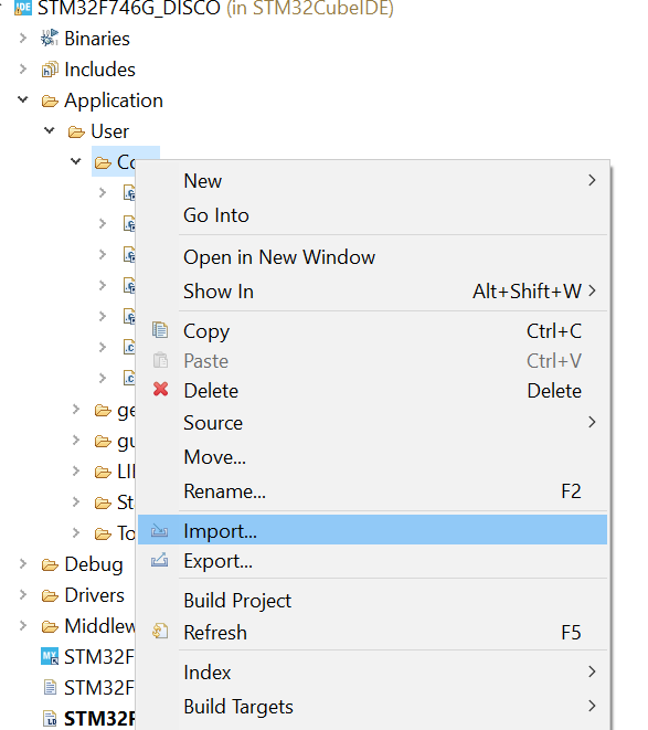 How does STM32CubeIDE know where these files are a ...