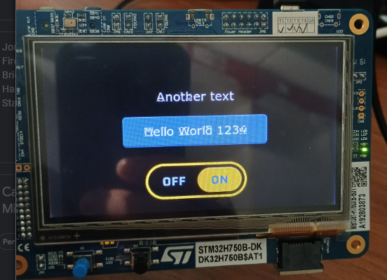 Solved Using Fontflashsection In Qspi Flash Memory Stmicroelectronics Community