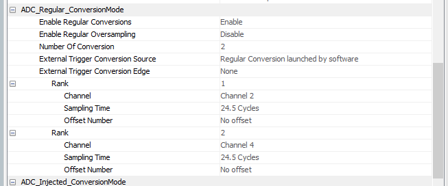 Solved: NUCLEO-G431KB, wrong values on ADC channel 4 - STMicroelectronics Community