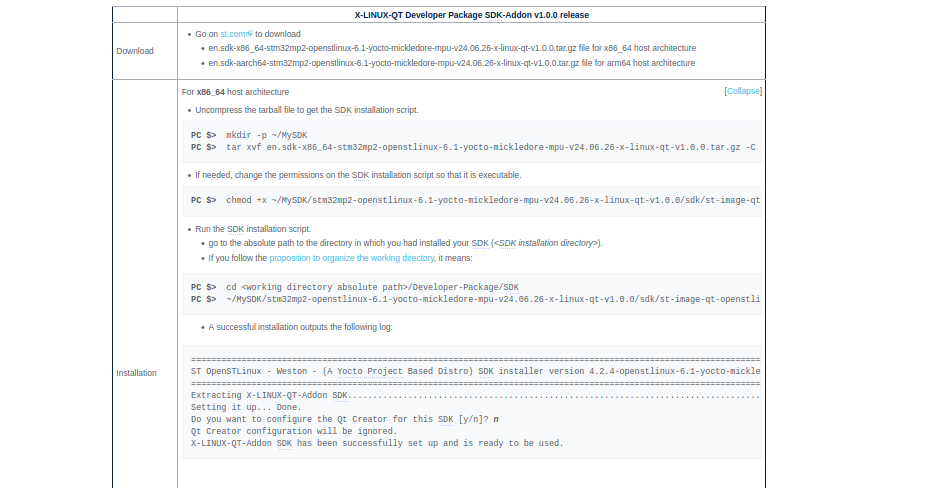 Solved: qt programing and stm32mp157d-dk1 - STMicroelectronics Community