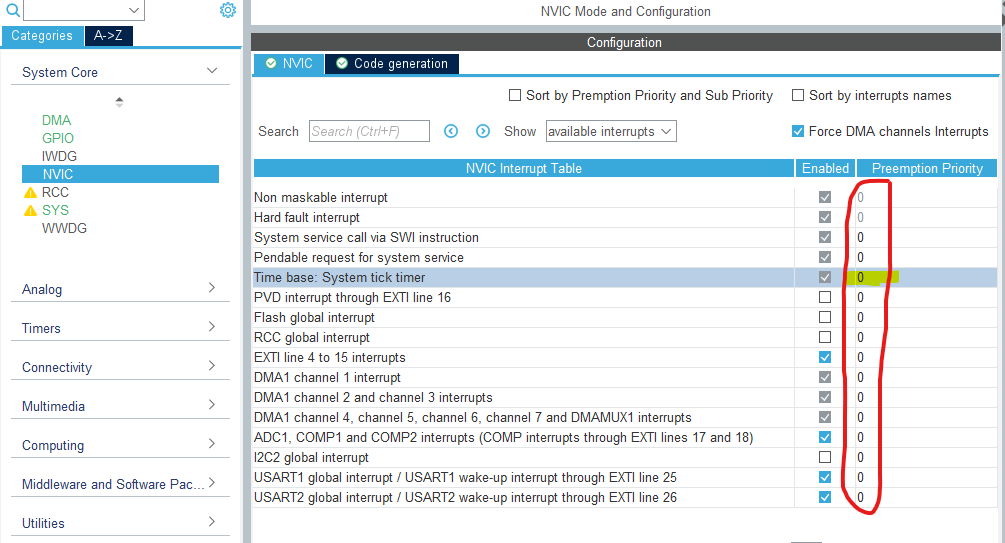 Read Systick Timer Value Directly For 1ms Timebase Stmicroelectronics Community