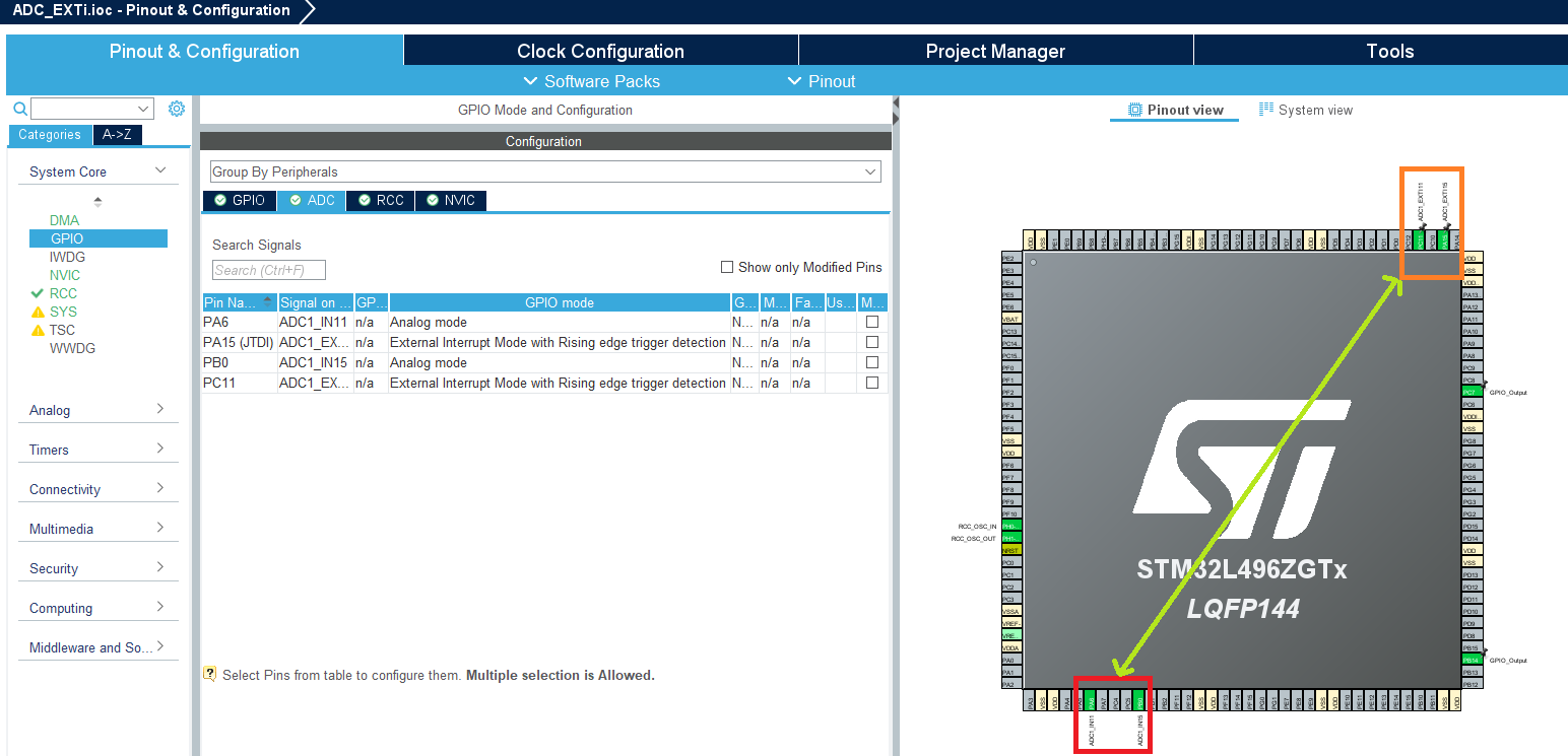 ADC Injected Conversion - STMicroelectronics Community
