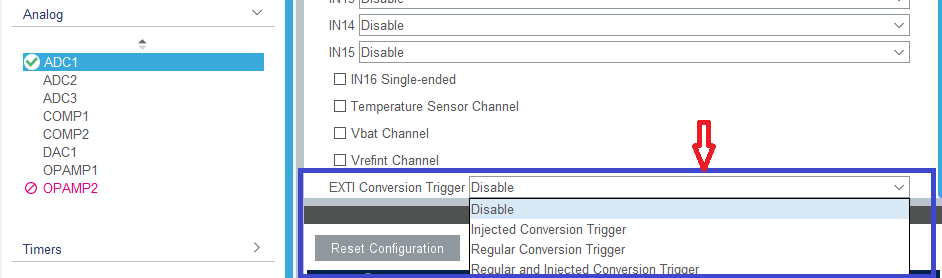 ADC Injected Conversion - STMicroelectronics Community