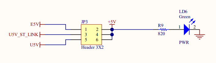 Solved: STM32F412G-DISCO: Turn on LD6 (PWR) LED when micro... - STMicroelectronics Community