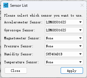 MEMS Studio reports WHO_AM_I issue when using LSM6... - STMicroelectronics Community