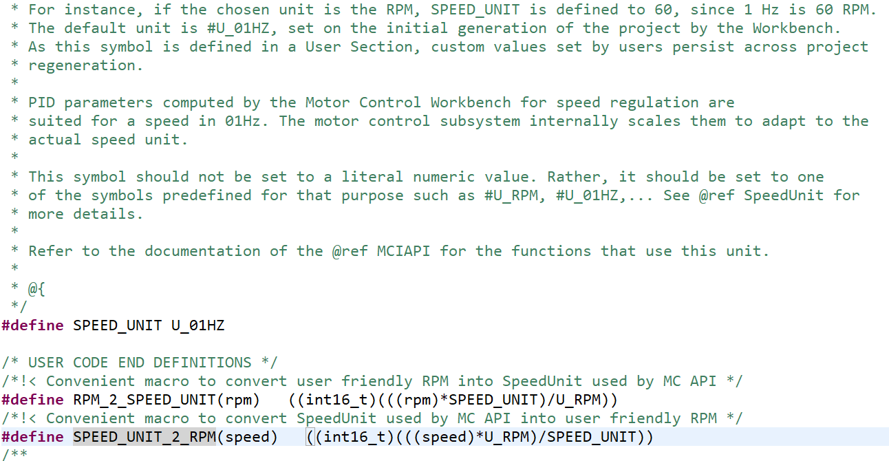 Mechanical RPM and Encoder Speed - STMicroelectronics Community