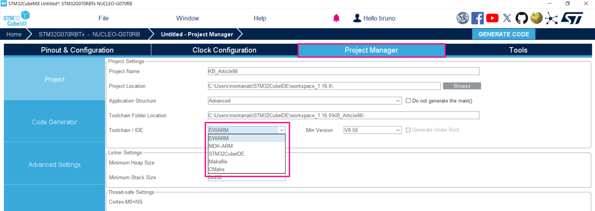 How To Allocate A Variable In A Specific Address I Stmicroelectronics Community