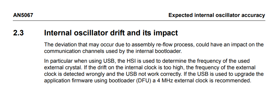 Solved Stm32f405 Doesnt Want To Enter Dfu Mode Using Usb Stmicroelectronics Community