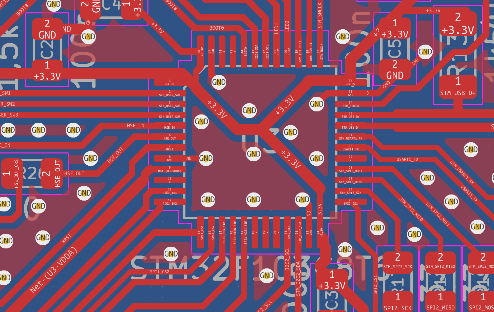 Solved No Swd Target Connection With Stm32f103 On Custom Stmicroelectronics Community