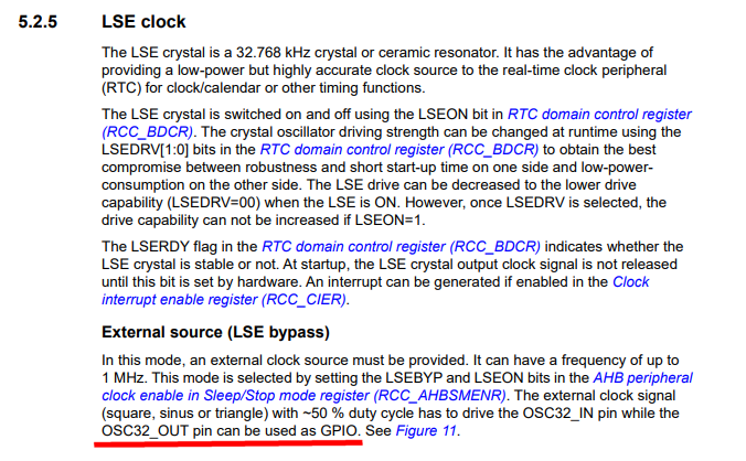 Solved: External oscillator input - STMicroelectronics Community