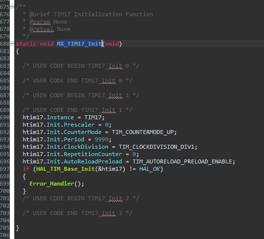 Solved: No interrupts with TIM1 or TIM17 - STMicroelectronics Community