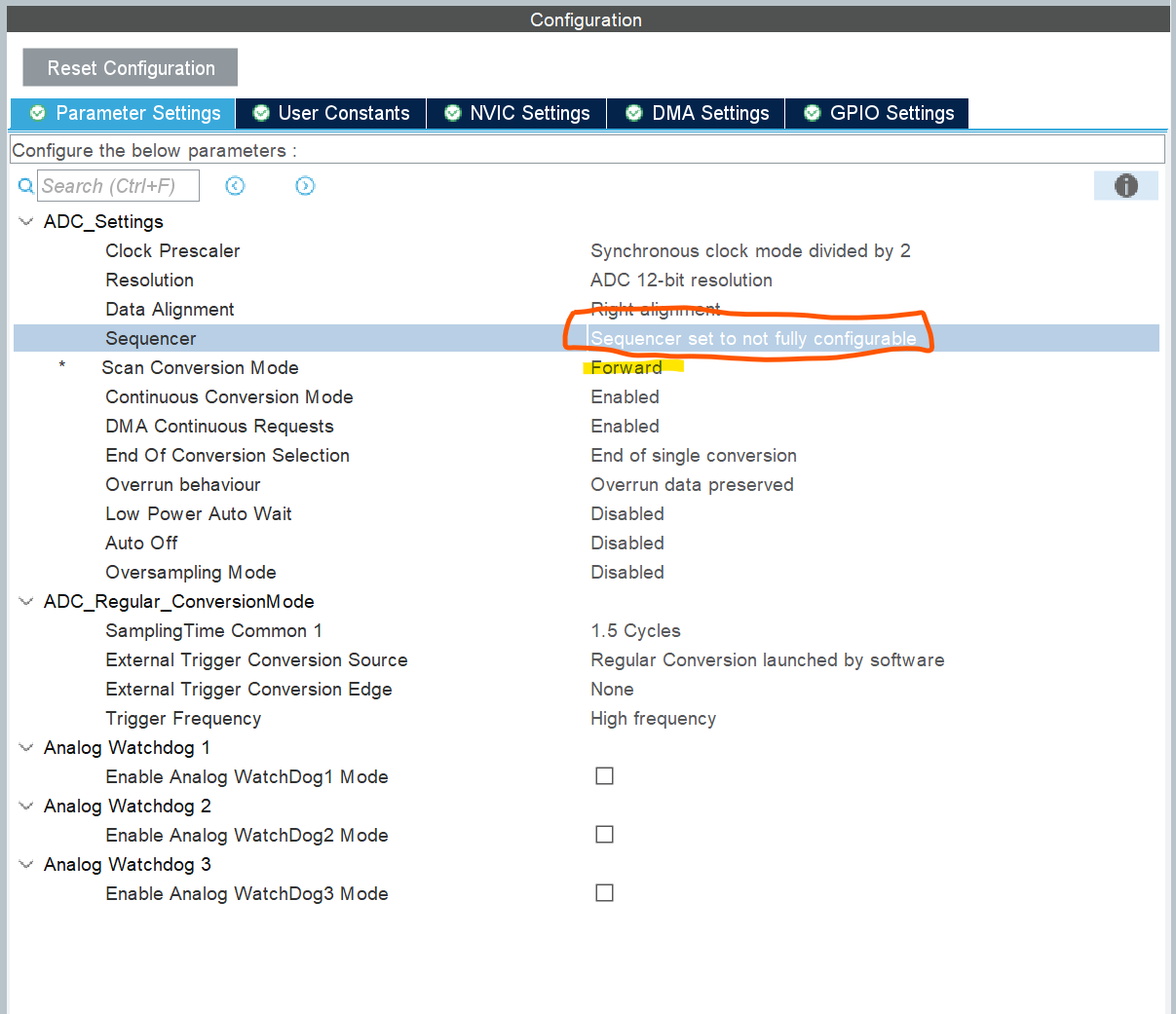 STM32G0 ADC usage with DMA - STMicroelectronics Community