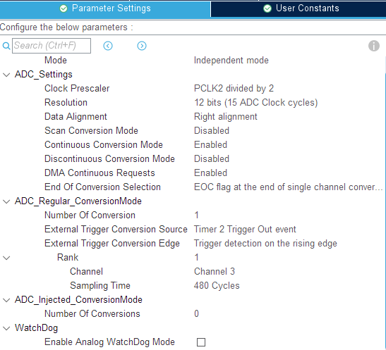 Solved: STM32F429 ADC problem - STMicroelectronics Community