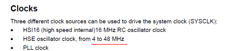 Solved: Minimum external clock requirement for STM32G474CE... - STMicroelectronics Community