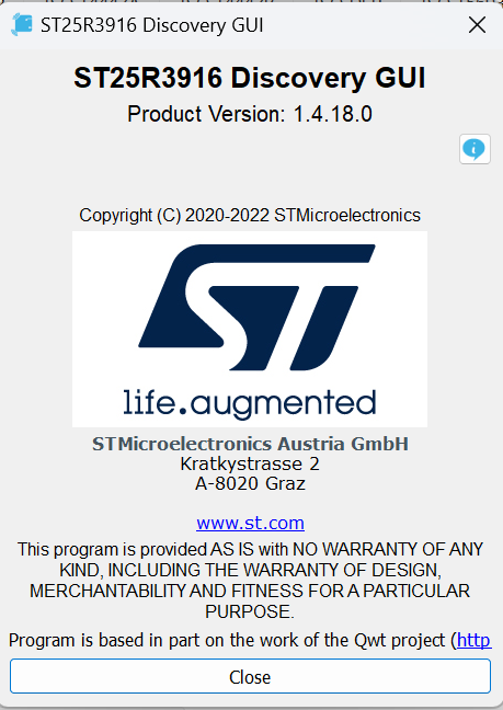 Solved: ST25R3911B-DISCO and STEVAL-D25R16B PC GUI USB not... - STMicroelectronics Community