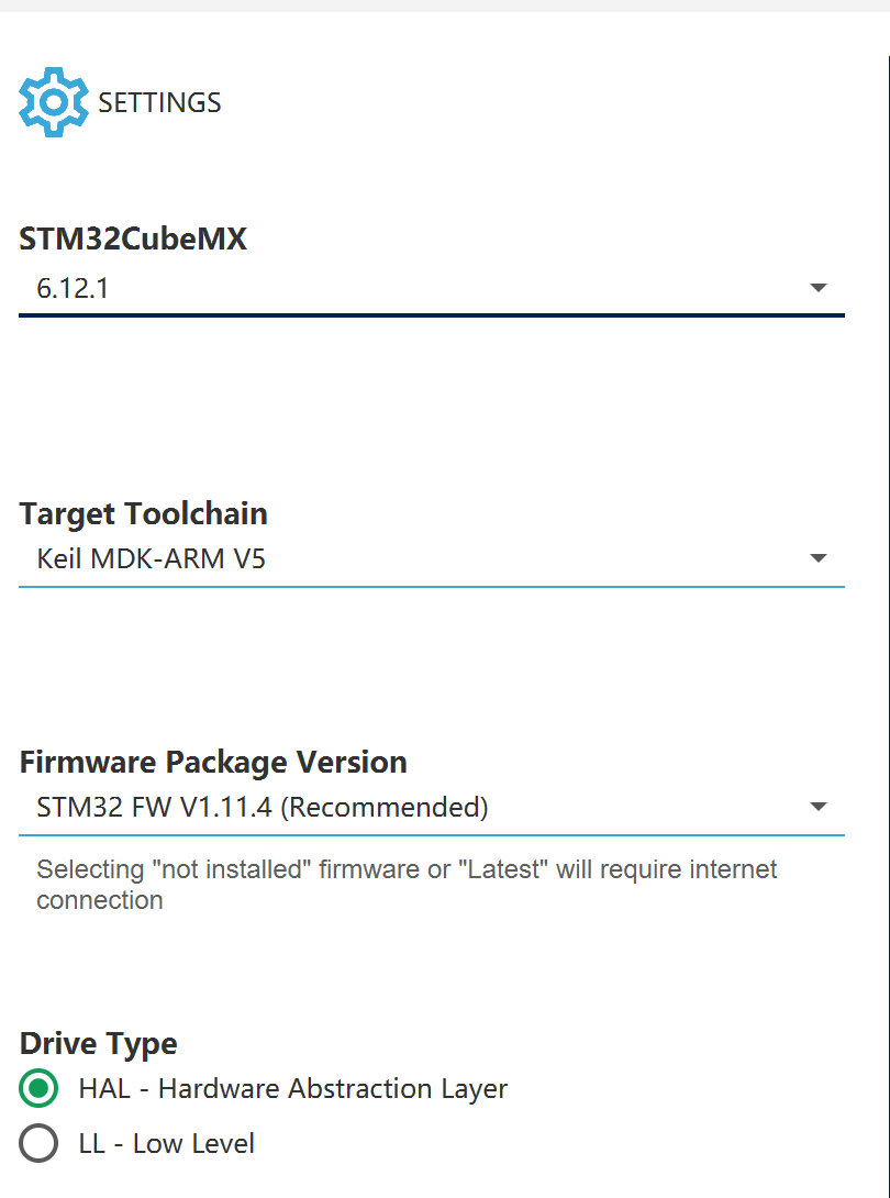 MCSDK NUCLEO-303RE - STMicroelectronics Community