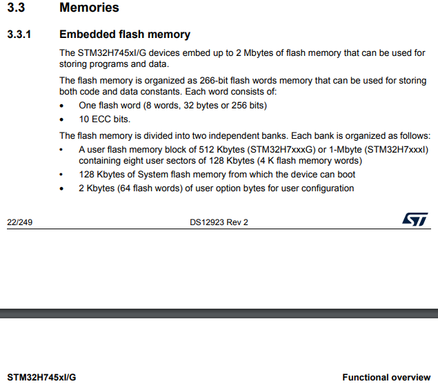 Solved Save Data In Flash Of Stm32 Through Code 1 Access Stmicroelectronics Community