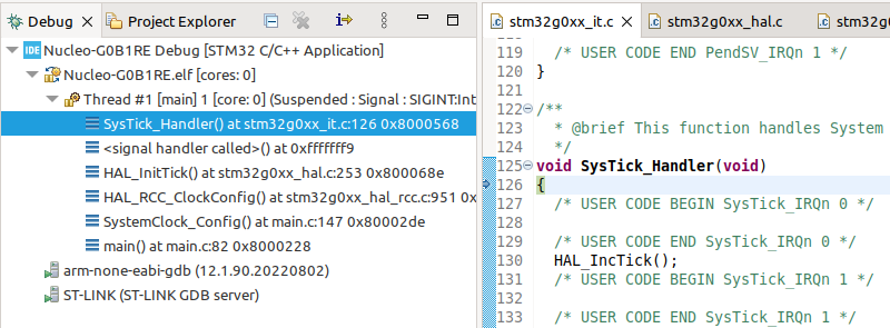 STM32 G0B1KEU6: Using LSI as clock source - STMicroelectronics Community