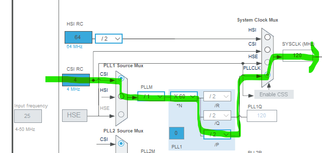 Solved The Question Of Setting Clock Multipliers And Divi Stmicroelectronics Community