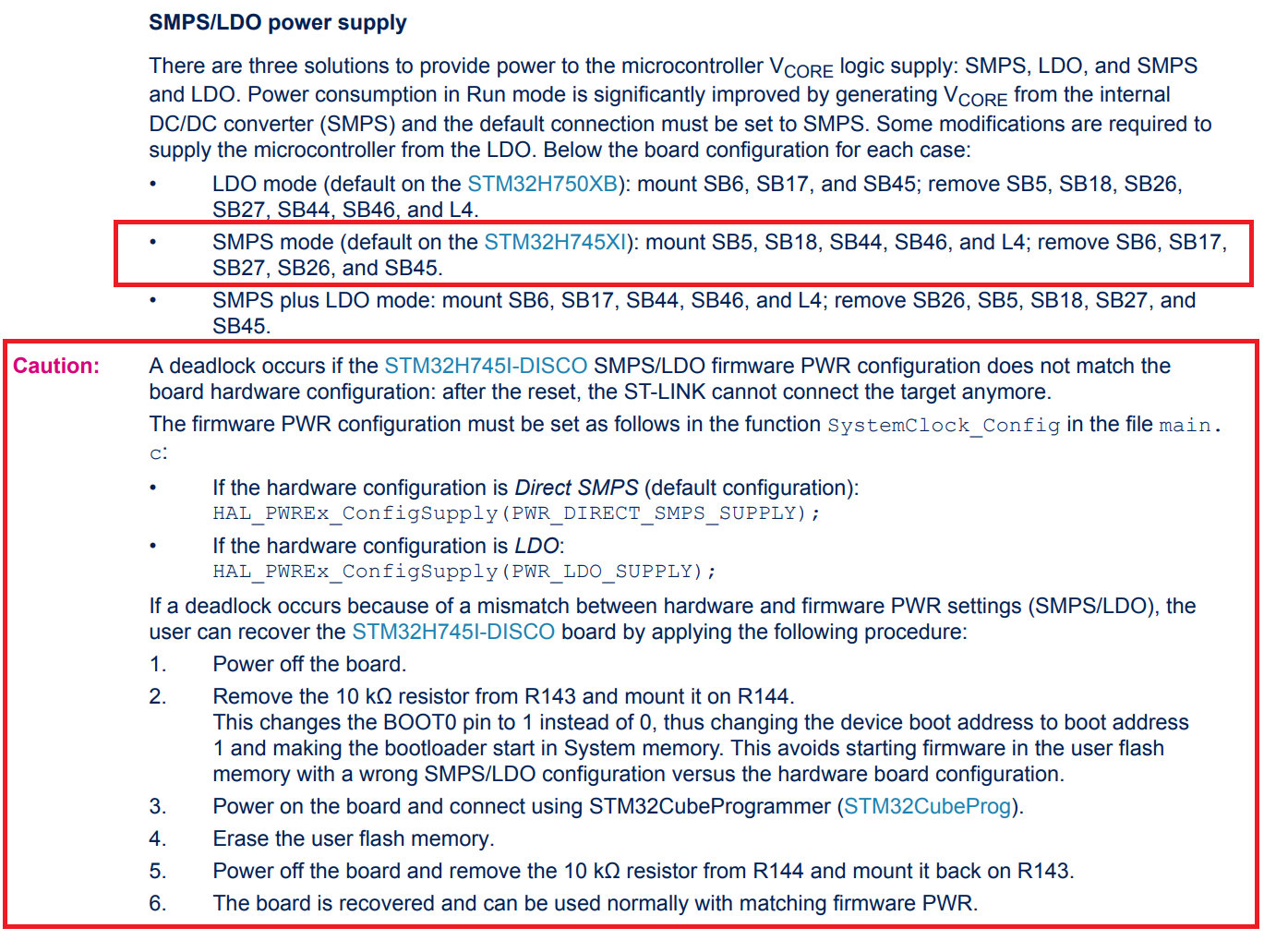 Solved: invalidate D-Cache in stm32h745i-disco - STMicroelectronics Community