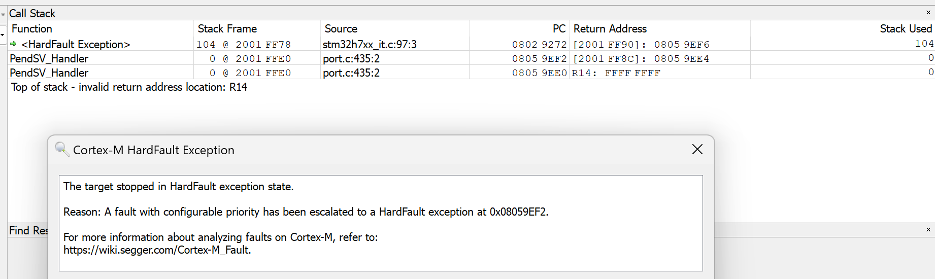 Solved Touchgfx Crash With Multiple Text Boxes Stmicroelectronics Community