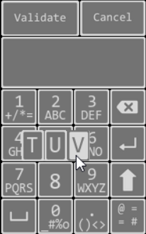 Solved: TouchGFX keyboard with password - STMicroelectronics Community
