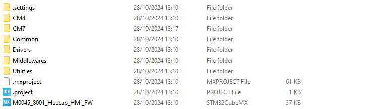Solved I Cant Generate Code With Touchgfx Due To Cproje Stmicroelectronics Community