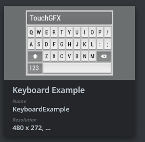 Solved: TouchGFX keyboard with password - STMicroelectronics Community