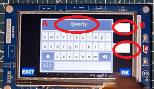 Solved: TouchGFX keyboard with password - STMicroelectronics Community