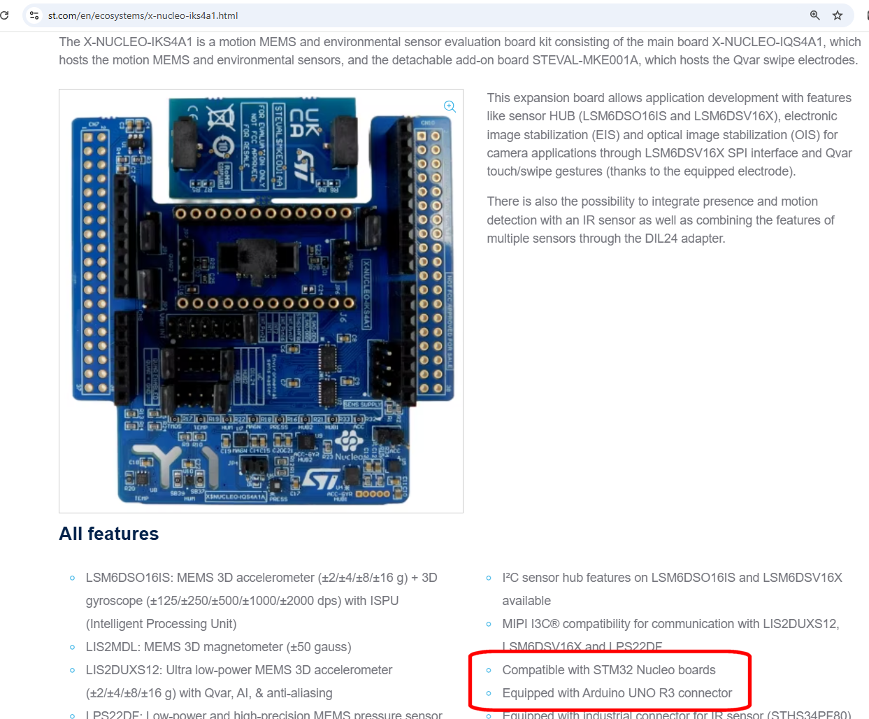 Solved: Which Nucleo boards can I use with X-NUCLEO-IKS4A1... - STMicroelectronics Community