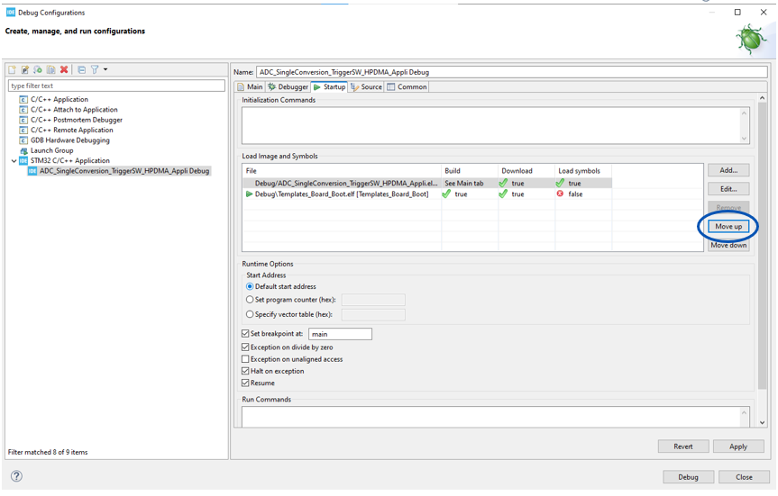 Stm32cubeide How To Debug An Stm32h7rxsx Project Stmicroelectronics Community 2478