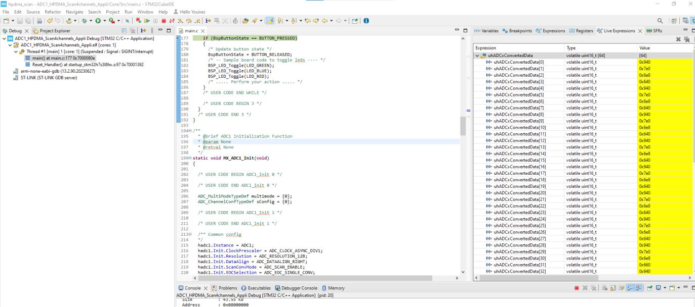 STM32H7R/S: How to configure an ADC DMA transfer i ...