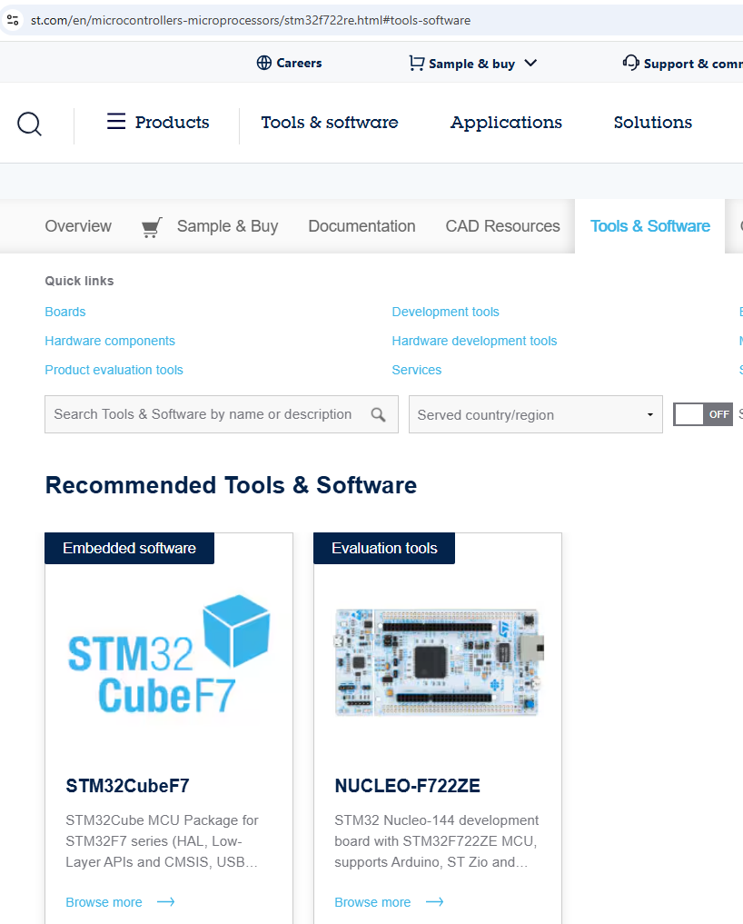 Solved: How can i get a STM32F722xx reference schematic? - STMicroelectronics Community