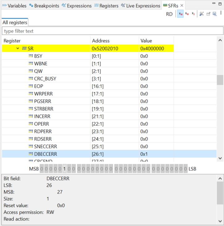 Injecting And Handling Ecc Errors In Stm32h7 Flash Stmicroelectronics Community