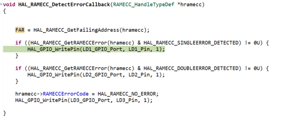 Injecting And Handling Ecc Errors In Stm32h7 Ram Stmicroelectronics Community