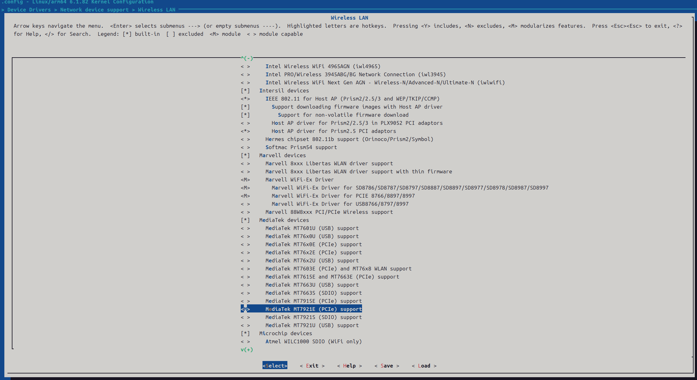 Solved: Problems using mini PCIe MT7921 wireless network c... - STMicroelectronics Community