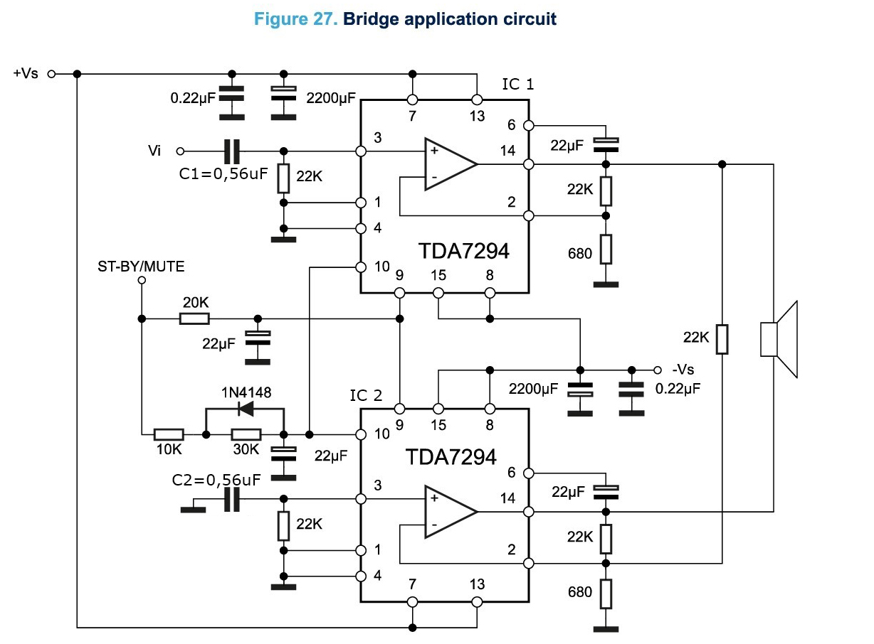 TDA7294 Bridge application - Page 3 - STMicroelectronics Community