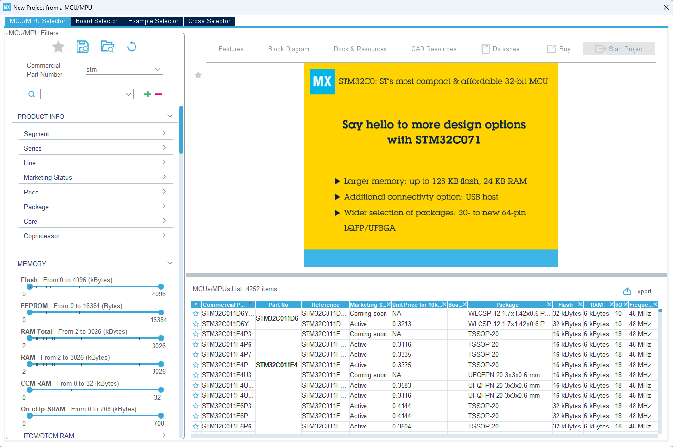Solved Cubemx Behavior When Open From Cubeide Stmicroelectronics Community