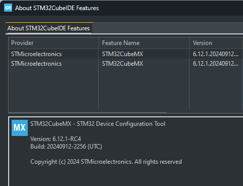 Solved: CubeMX behavior when open from CubeIde. - STMicroelectronics Community