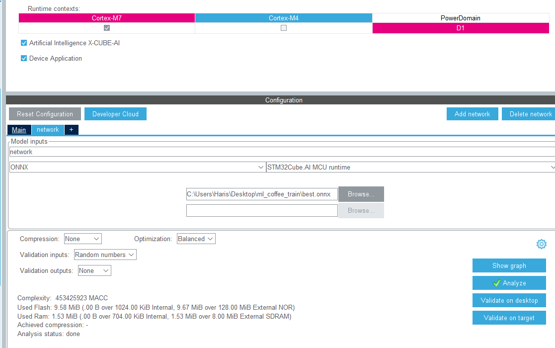 Solved: Undefined reference from AI model generation with ... - STMicroelectronics Community