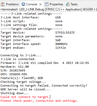Solved: J-LINK SEGGER with STM32CubeIDE - STMicroelectronics Community