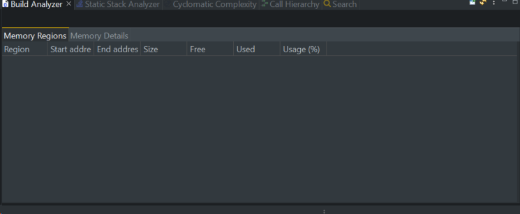 Solved: STM32CubeIDE 1.16.1 memory regions do not appear - STMicroelectronics Community